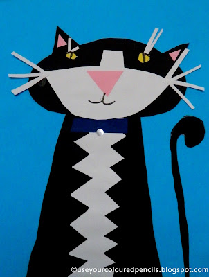 Use Your Coloured Pencils: More Cat Collages