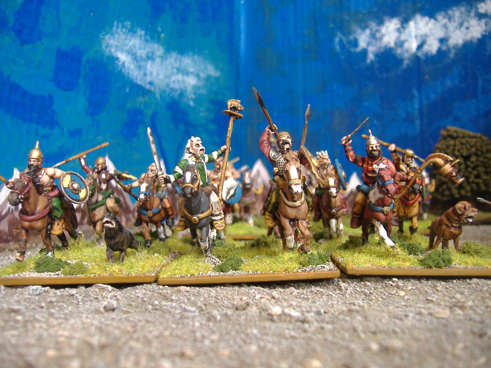 Jon's wargames minis: More Britons