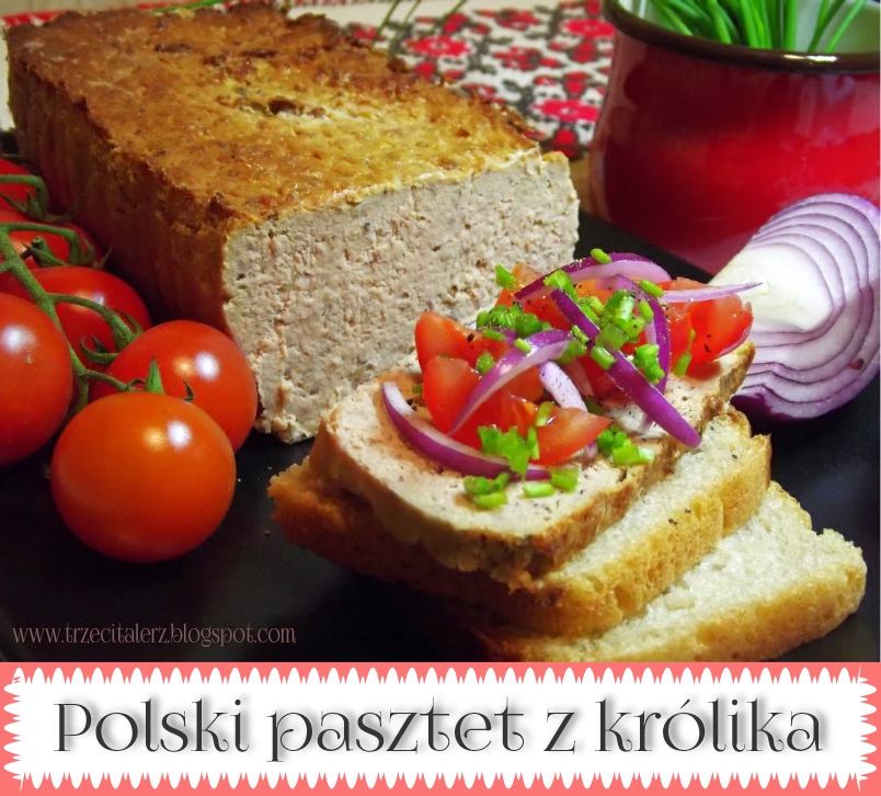 Trzeci Talerz - podkarpacki blog kulinarny: Polski pasztet z królika