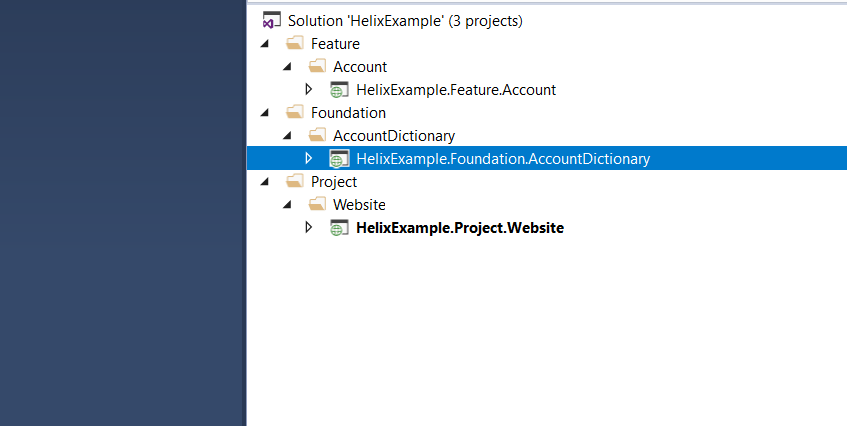 Setup First Sitecore Helix Example From Scratch (Blank solution)