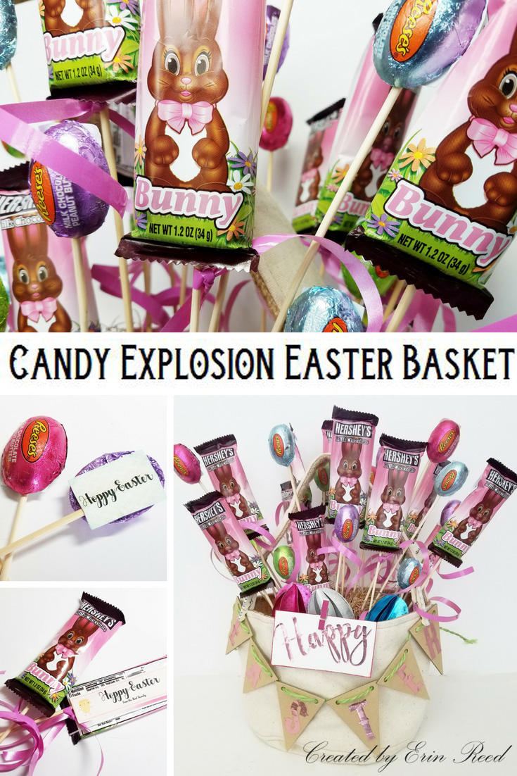 Erin Reed Makes: Candy Explosion Easter Basket