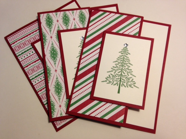 My Creative Corner!: Perfect Pines, Christmas Card, Stamp a Stack