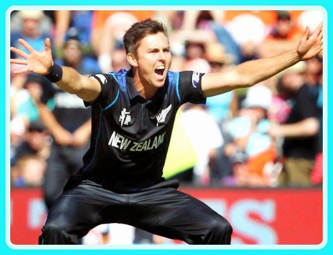 Trent Boult New Zealand Bowling ~ Sports Galary