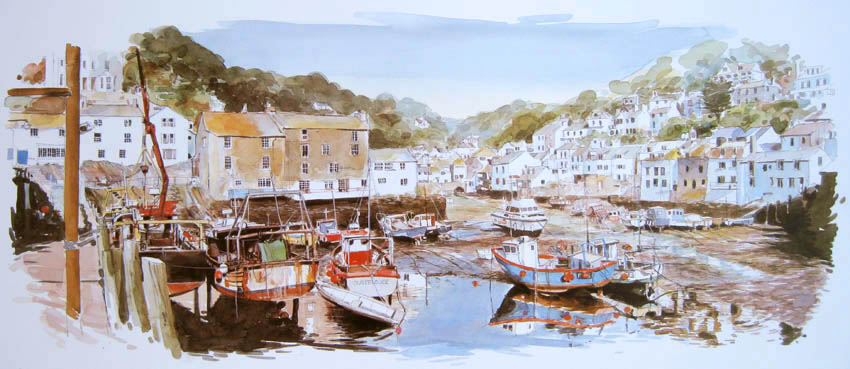 Nigel Fletcher: Polperro Harbour