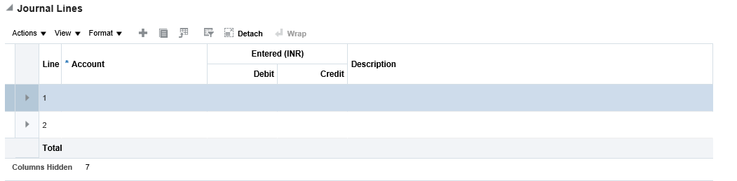 Oracle Application's Blog: Entering Manual Journals in Oracle Fusion