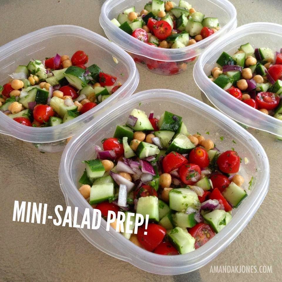 Eat Better. Feel Better.: Super Simple Mini-Salad Prep!