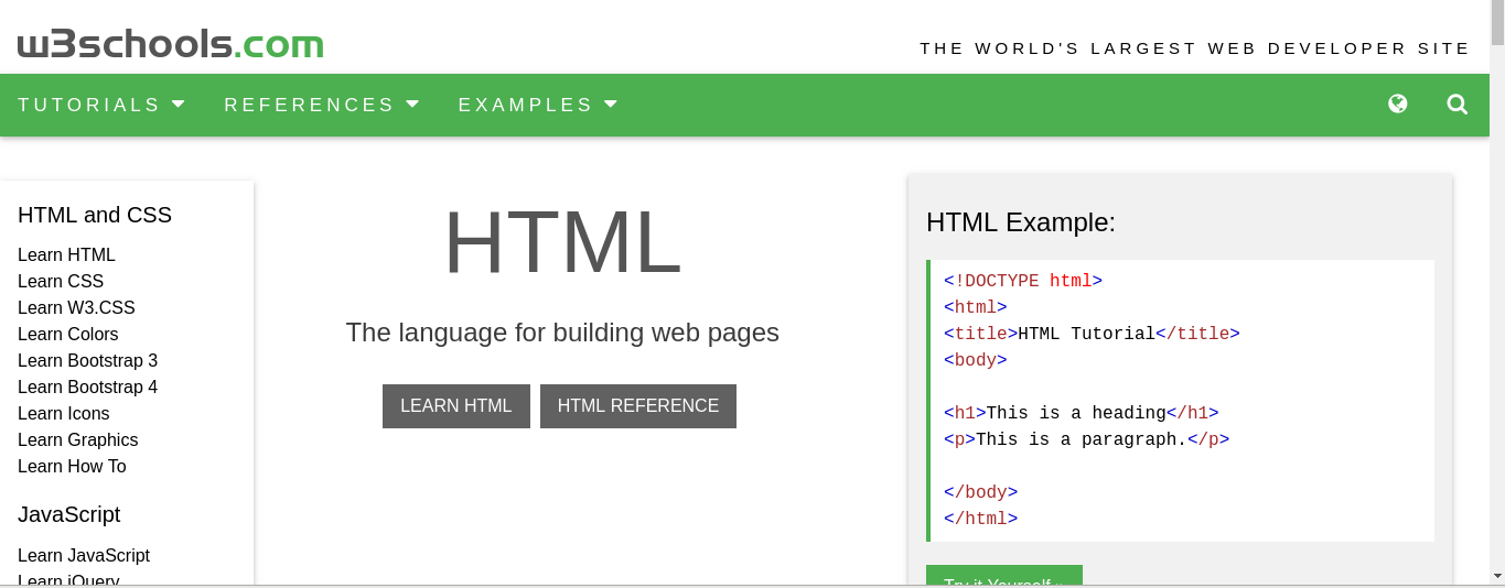 Cara Mengofflinekan Website W3School di Linux