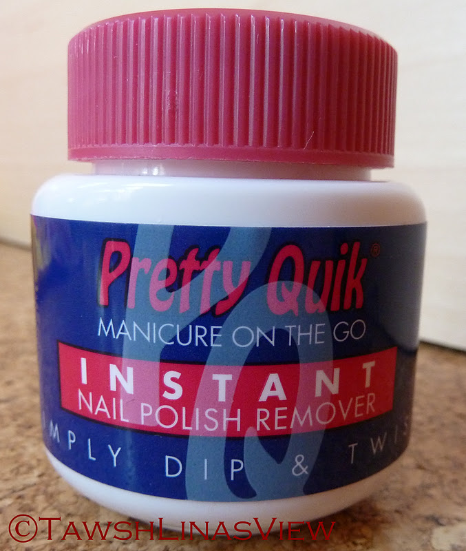 TawshLinasView: Pretty Quik Manicure on the go Instant Nail Polish Remover