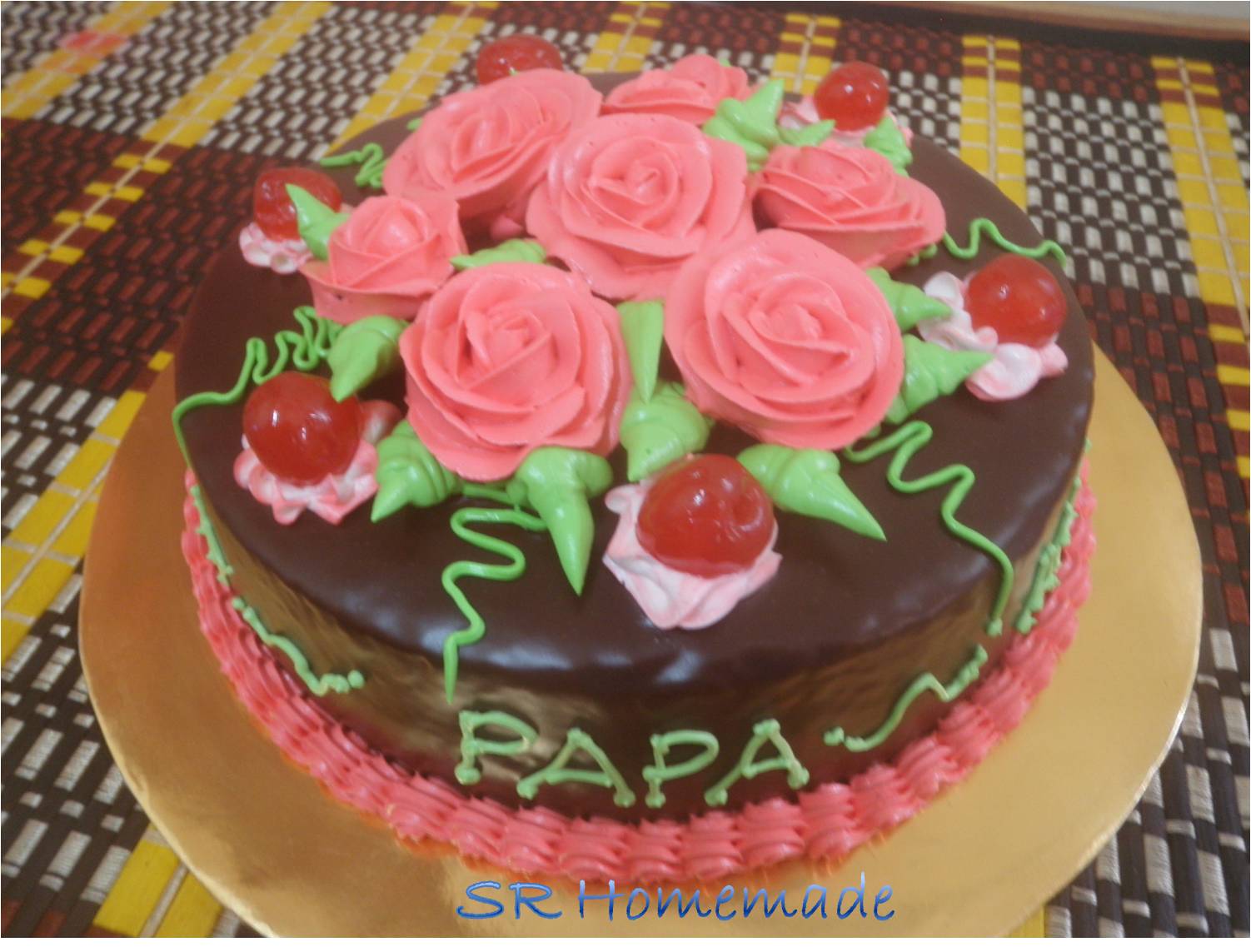 SR Homemade: Kek Birthday