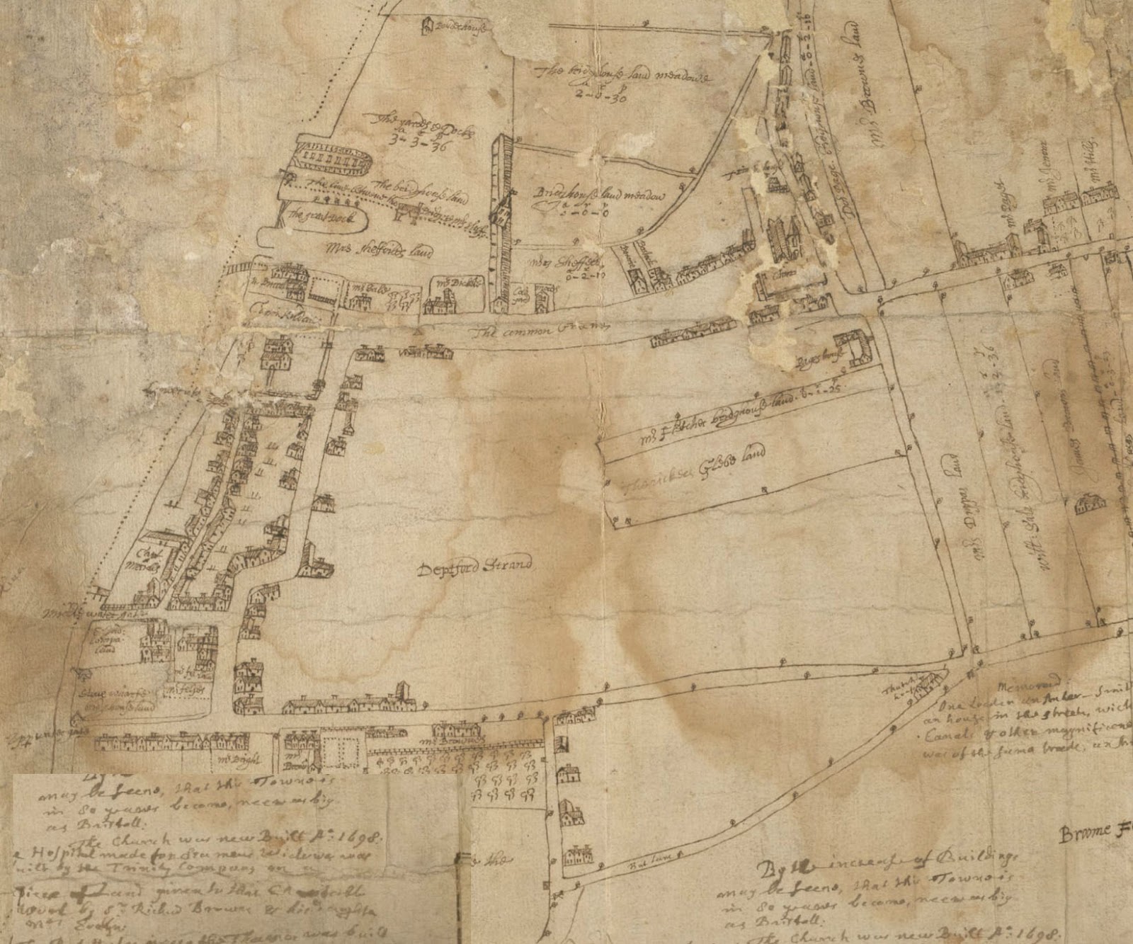 OLD DEPTFORD HISTORY: THE LOST VILLAGE CENTER OF DEPTFORD