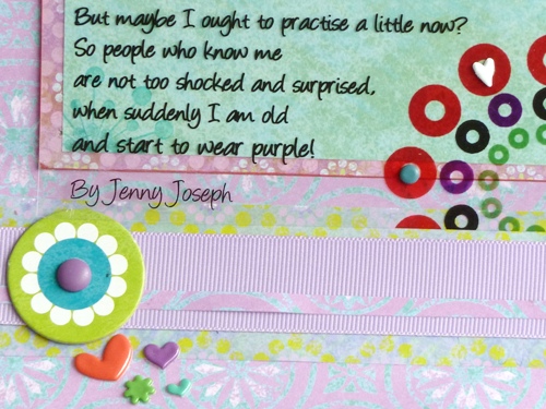 notes on paper: Purple Phase: Using *that* purple poem on my 1st ever ...