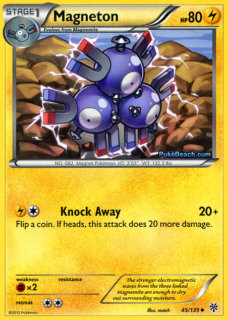 Magneton #45/135 -- Plasma Storm Pokemon Card Review | PrimetimePokemon ...