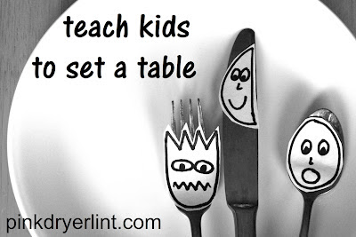 Teach Kids How to Set a Table - Robin Kramer Writes
