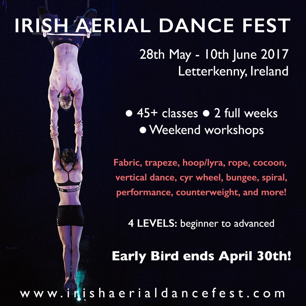 vertical dance network: IRISH AERIAL DANCE FEST