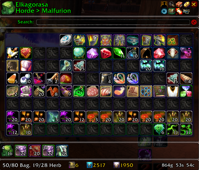 Elkagorasa the Casual: Miss TBag by Shefki? Try ArkInventory