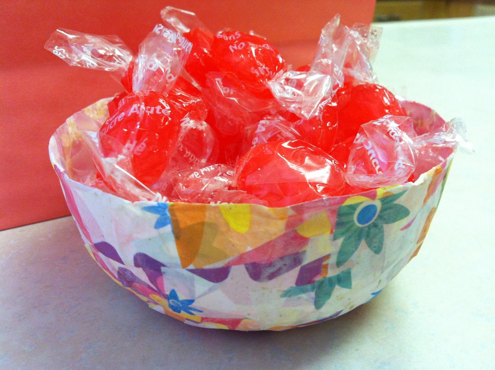 Handmade by CJ: Tissue Paper Bowls