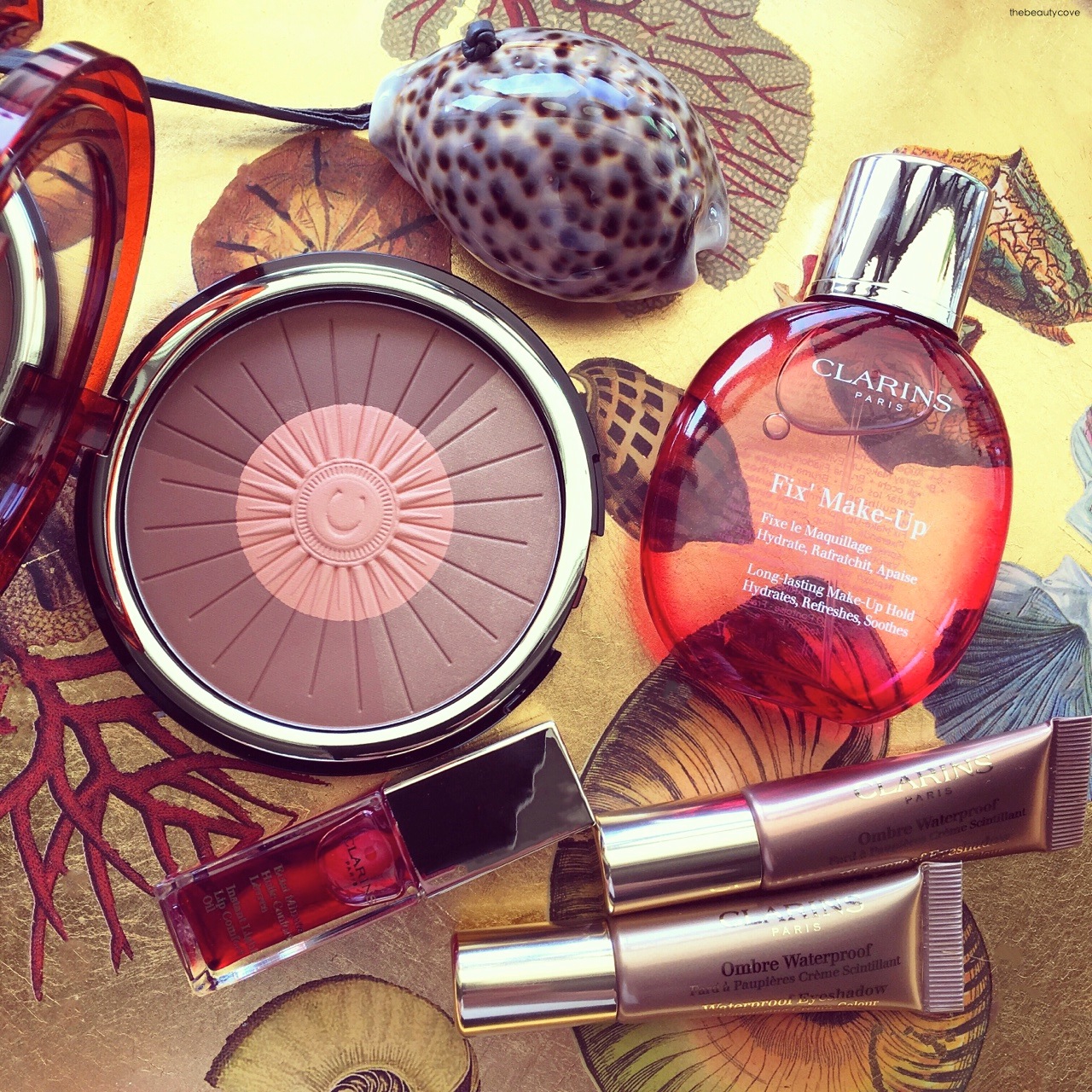 The Beauty Cove: PRIMAVERA ESTATE 2016 • CLARINS MAKEUP • SUNKISSED