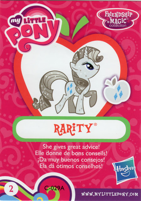 MLP Rarity Blind Bag Cards | MLP Merch