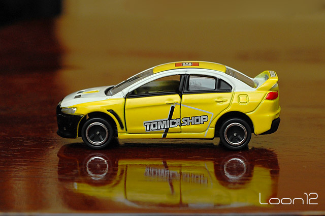 ~ My Die Cast Life ~: Tomica Shop Mitsubishi Lancer EVO X