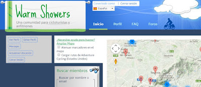 Cicleando con Geteciclo: Warm Showers [Qué es y cómo funciona]