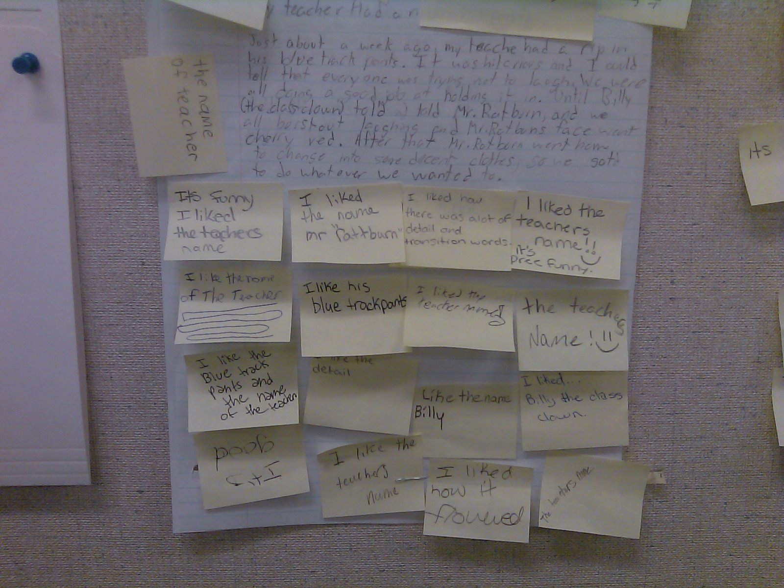 Through A Different Lens: Sticky Notes + Peer Assessment = Engagement