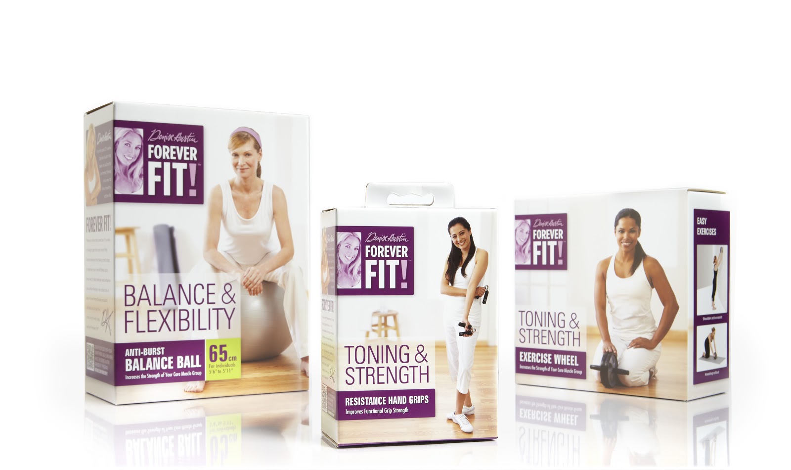 Forever Fit by Denise Austin on Packaging of the World - Creative ...