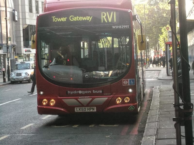 London buses one bus at a time: the return: The RV1 Route