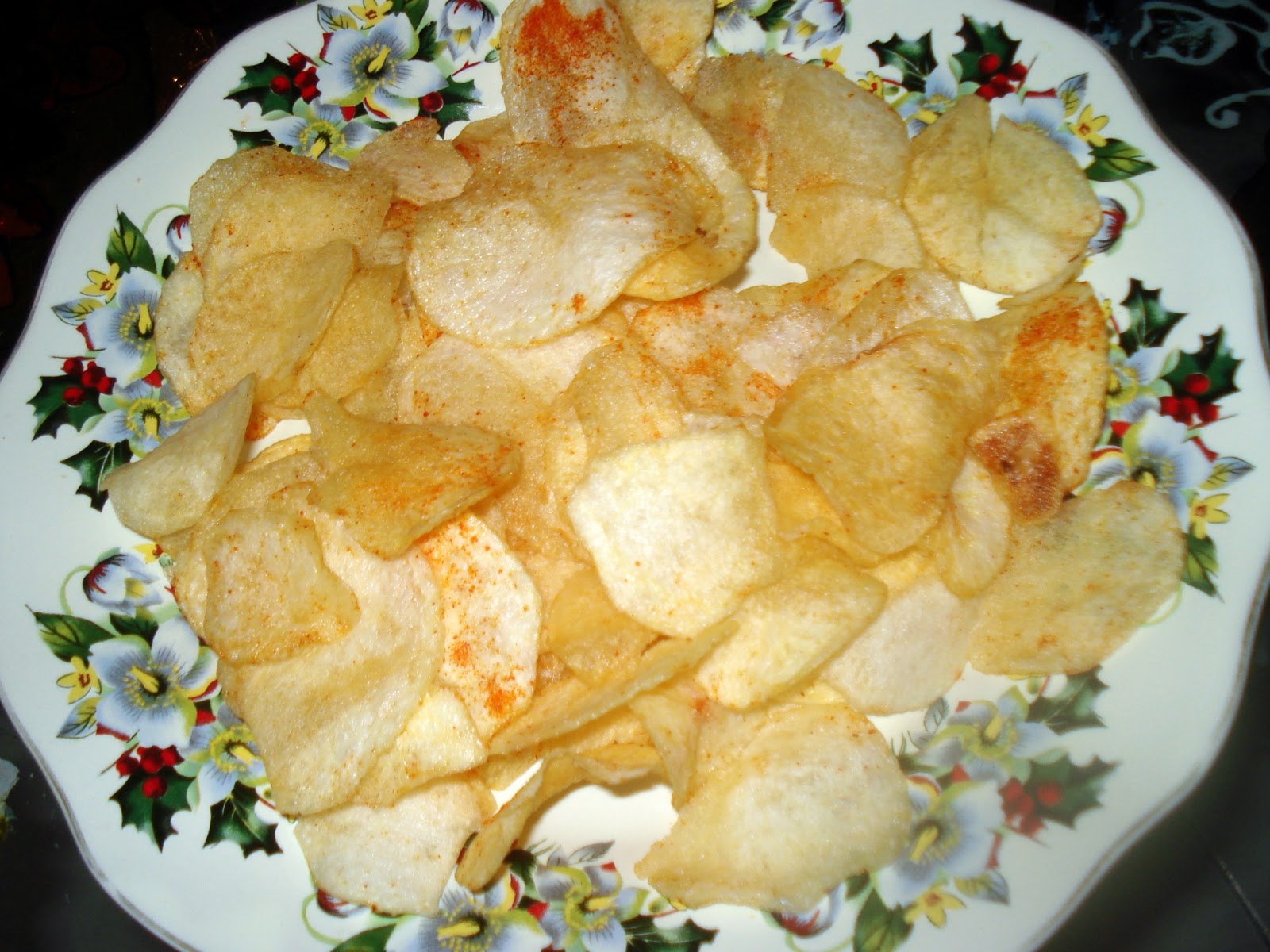 Kushind's Rasoi: Potato chips (Aloo chips)