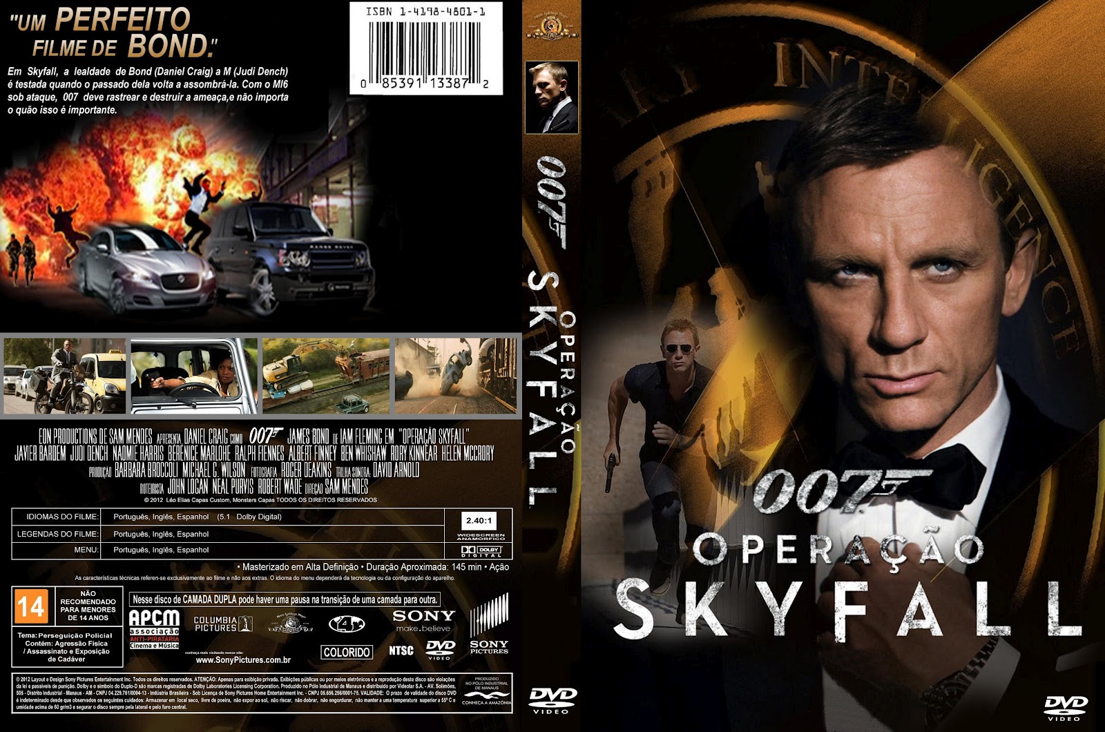 PZ C: skyfall dvd