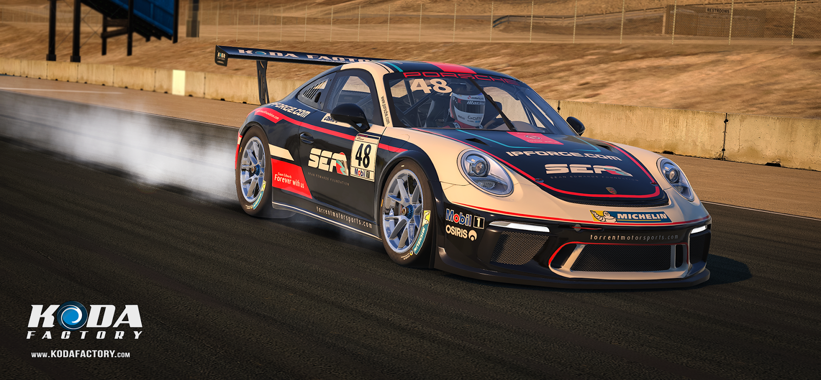 Koda Factory: Torrent Motorsports Porsche 911 GT3 Cup | iRacing