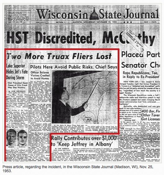UFO SIGHTINGS DAILY: This Day In UFO History: Nov 23, 1953, The Kinross ...