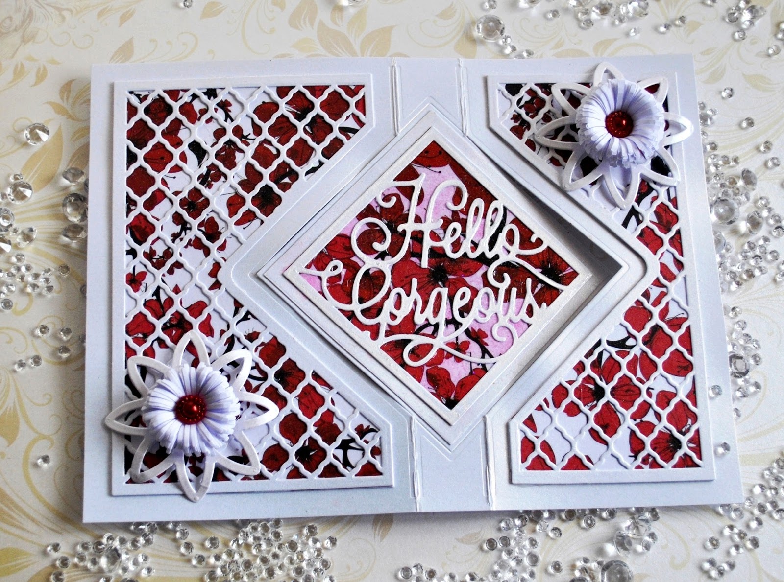 Creative Crafters: Hello Gorgeous - Kinetic Card