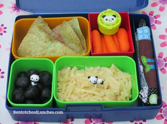 Bento School Lunches : Macaroni Bento and Cinnamon Tortilla Chips with ...