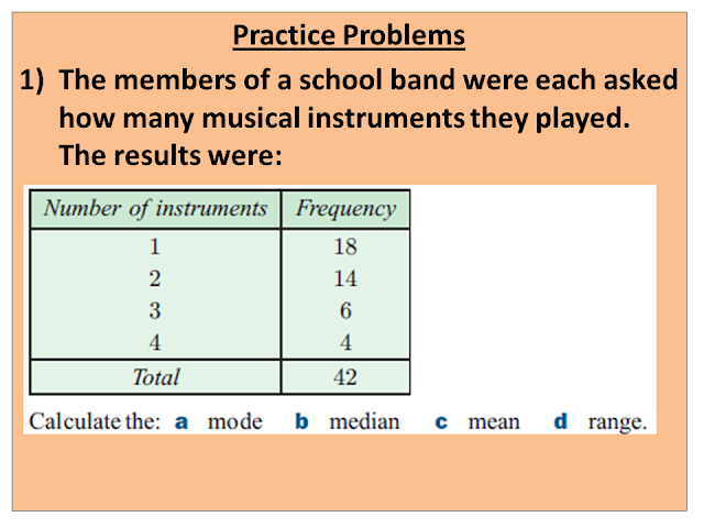 Math 9: CHAPTER 8 - STATISTICS