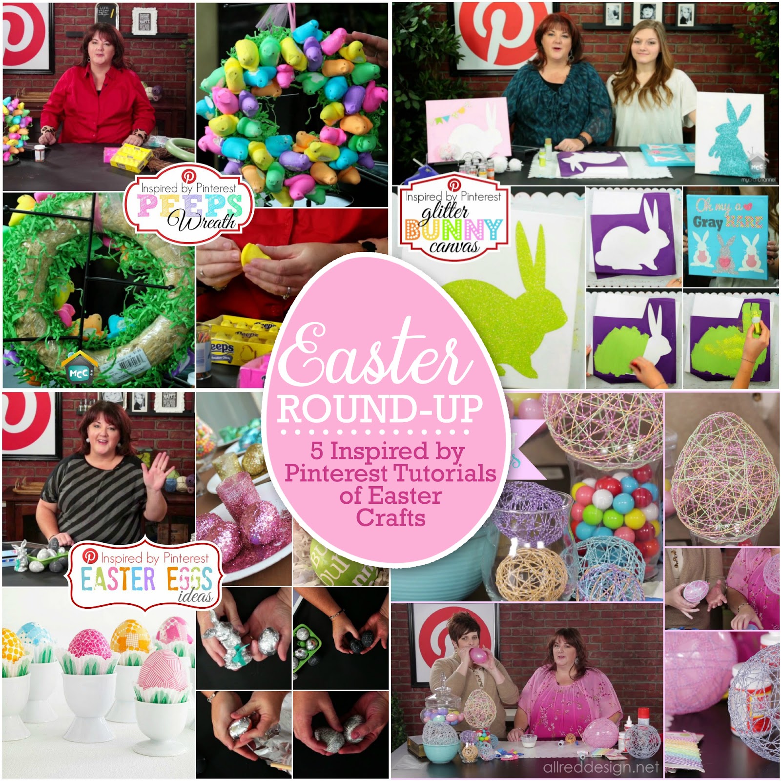 Allred Design Blog: Inspired by Pinterest: Easter Project Round Up