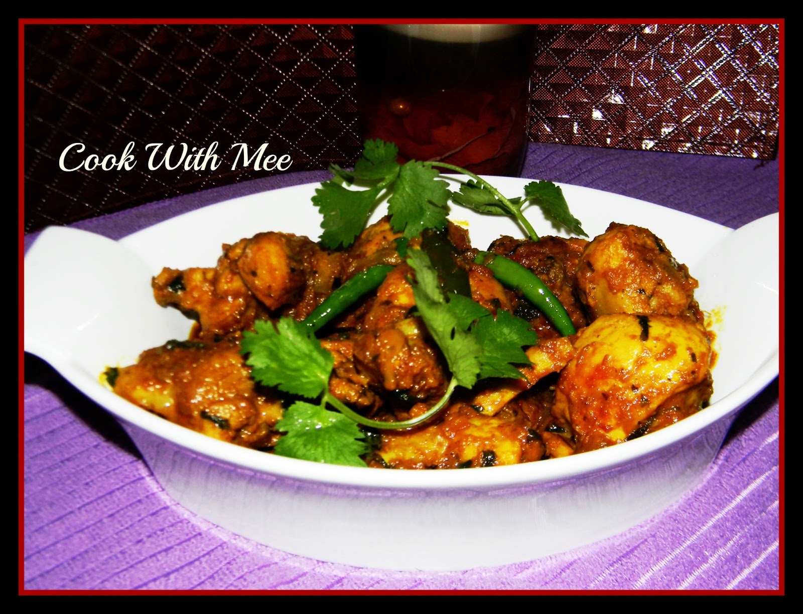 Cook With Poulamee: Spicy Chicken Kosa
