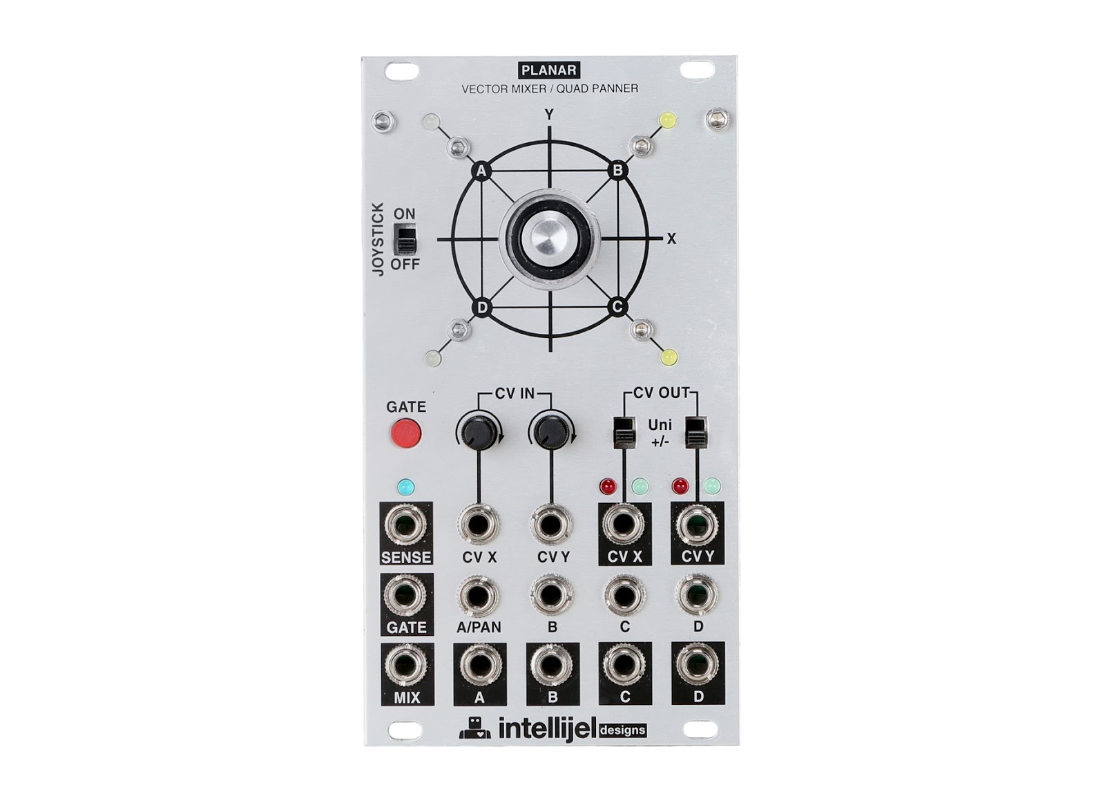 MATRIXSYNTH: Intellijel Planar Vector Mixer