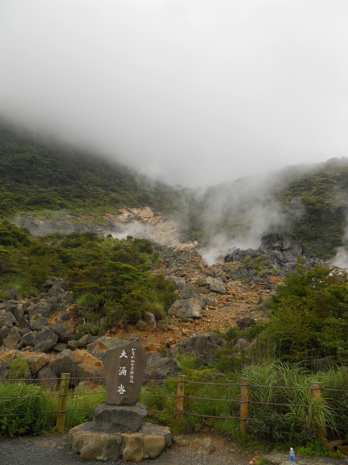 Superfluous Bear: Hakone - The Volcano With Thousands of People In It