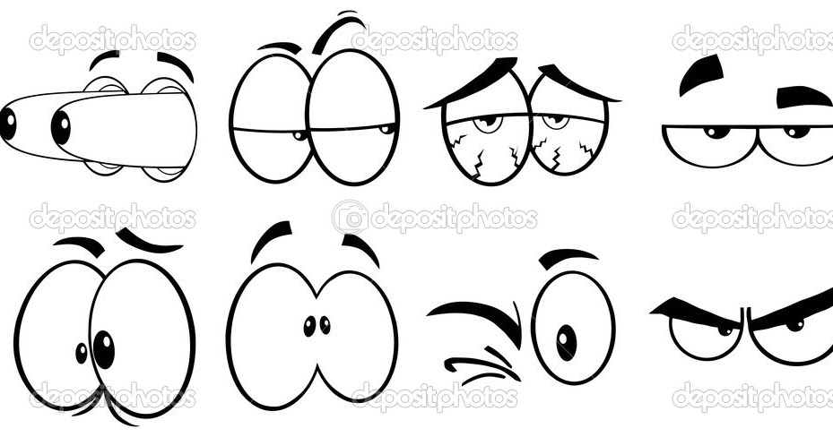 El cuarto de estudio: DIBUJOS DE OJOS