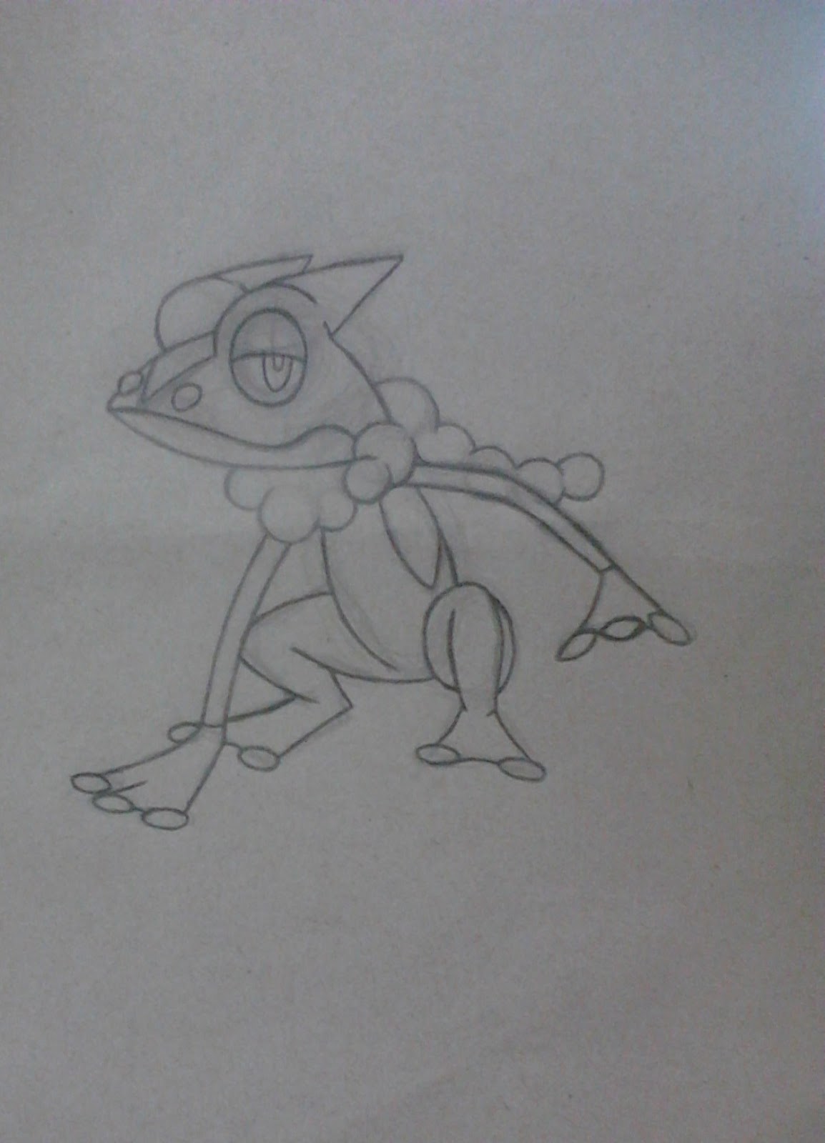 Tutorial de Desenho Frogadier - Pokémon Blast News