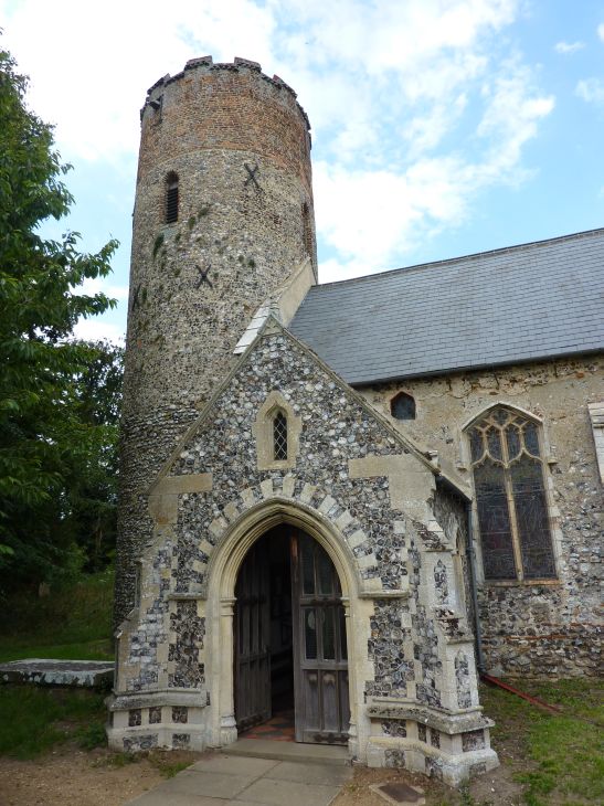 Carla Nayland Historical Fiction: Burgh Castle Roman fort: Church of St ...