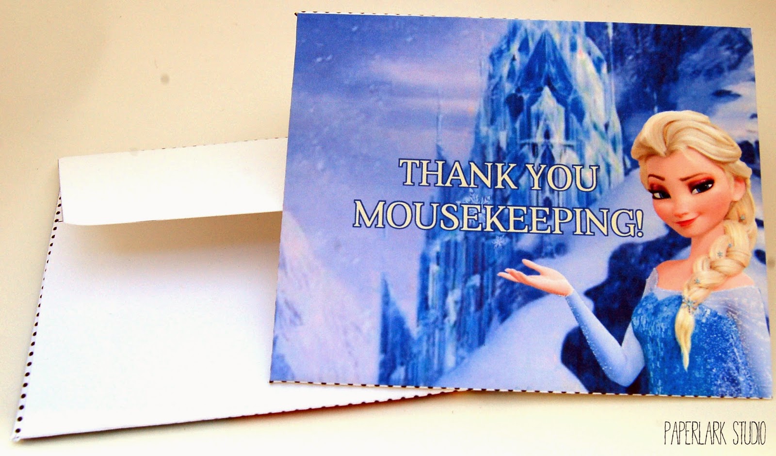 PaperLark Studio: FREE Printable Frozen Mousekeeping Envelopes