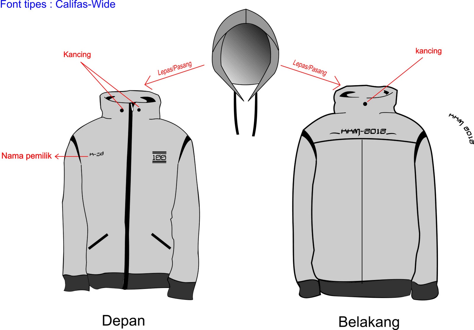 37+ Jaket Parasut Hitam Polos Depan Belakang, Ide Penting!