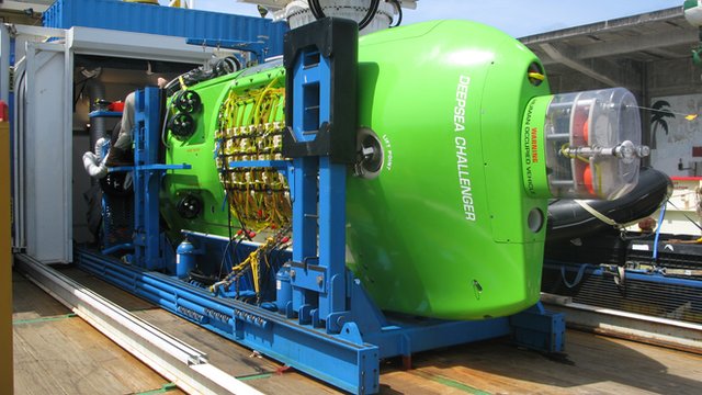 Deepsea Challenger will first go unmanned to the bottom of the Mariana ...