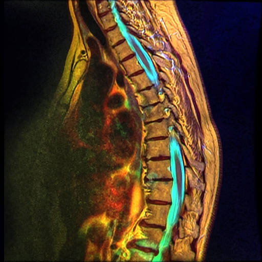 Nevit's blog: Dorsal Spine Color MRI