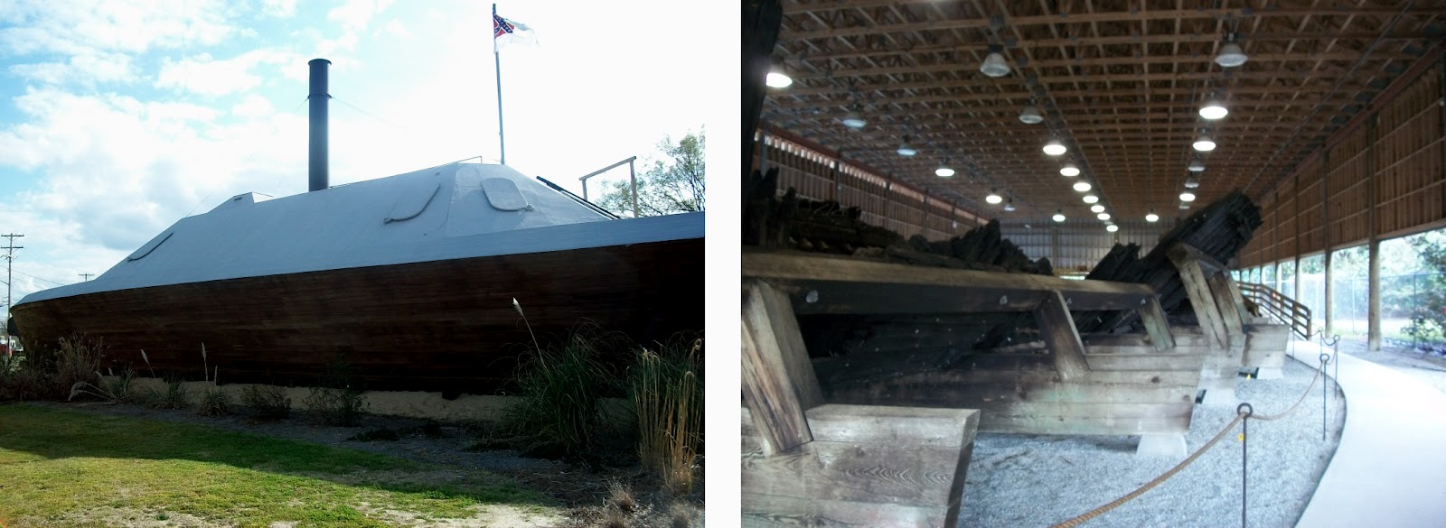 B.C. Brooks: A Writer's Hiding Place: CSS Neuse Gets a New Home