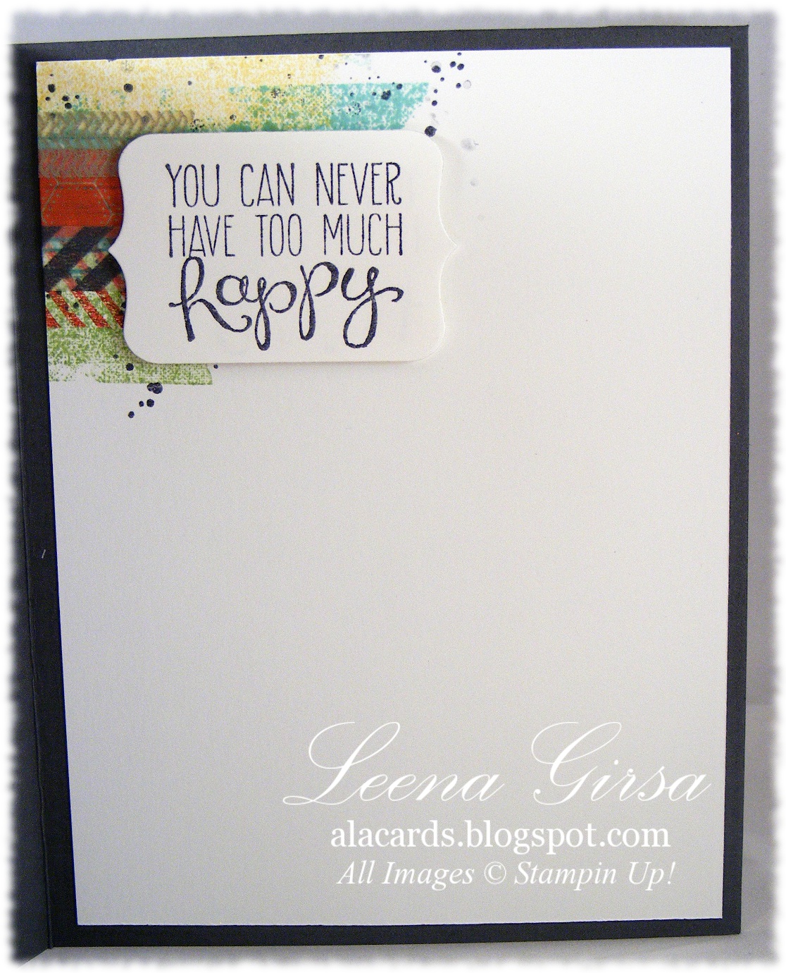 A La Cards: More Magical Masking Tape