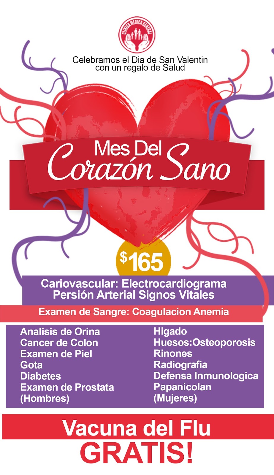 Febrero: Mes del Corazon Sano