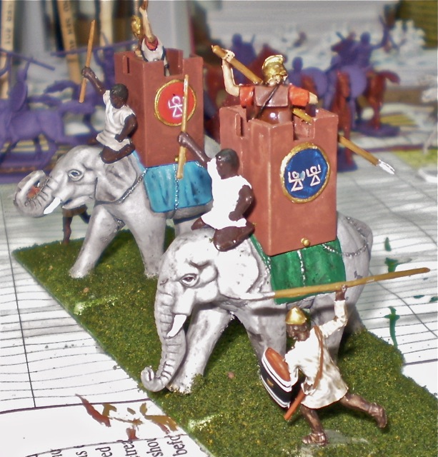 Analogue Hobbies: From IanW: 20mm Numidian Elephants & Riders (44 points)