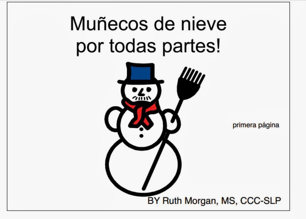 Chapel Hill Snippets: Snowmen Everywhere---Spanish version; free printable
